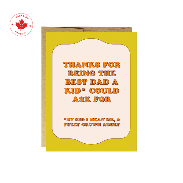 Best Dad Card – Red Pegasus