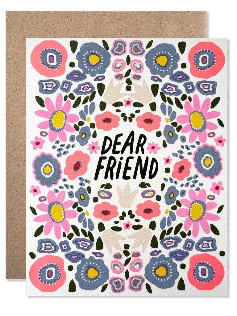 Dear Friend Card Red Pegasus