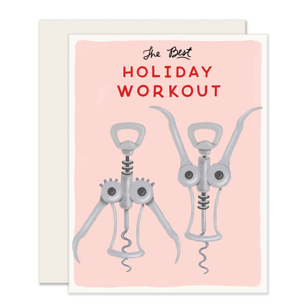 Holiday Workout Card – Red Pegasus